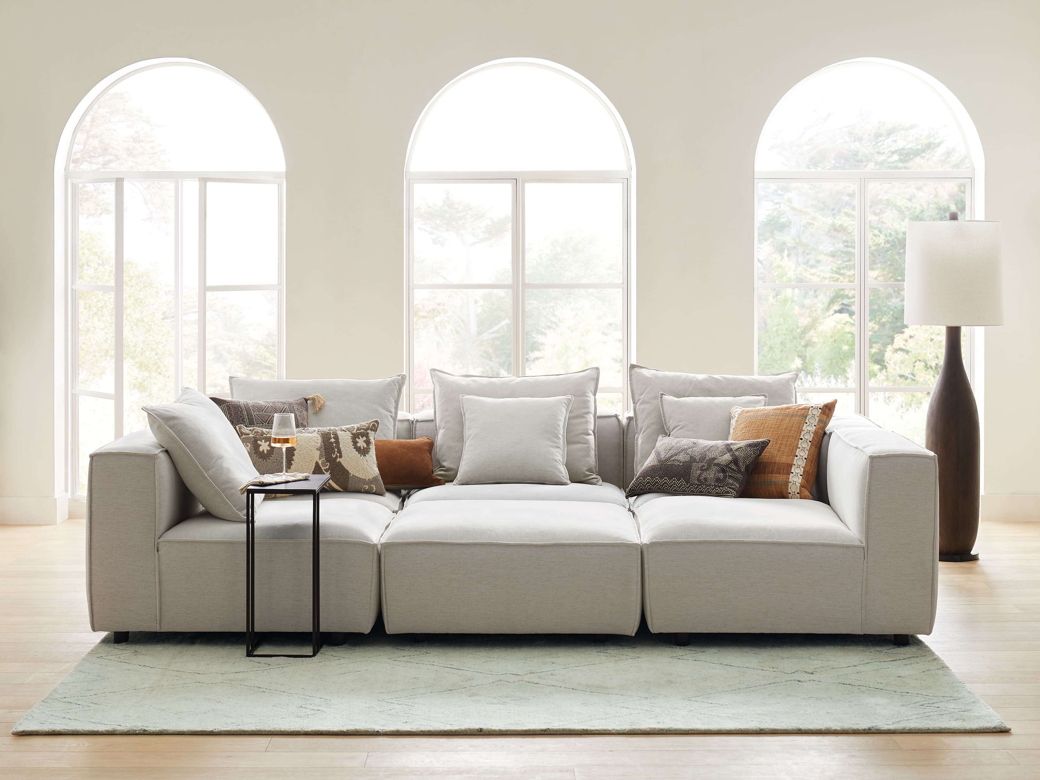 Modular Pit Group Sofa | Baci Living Room