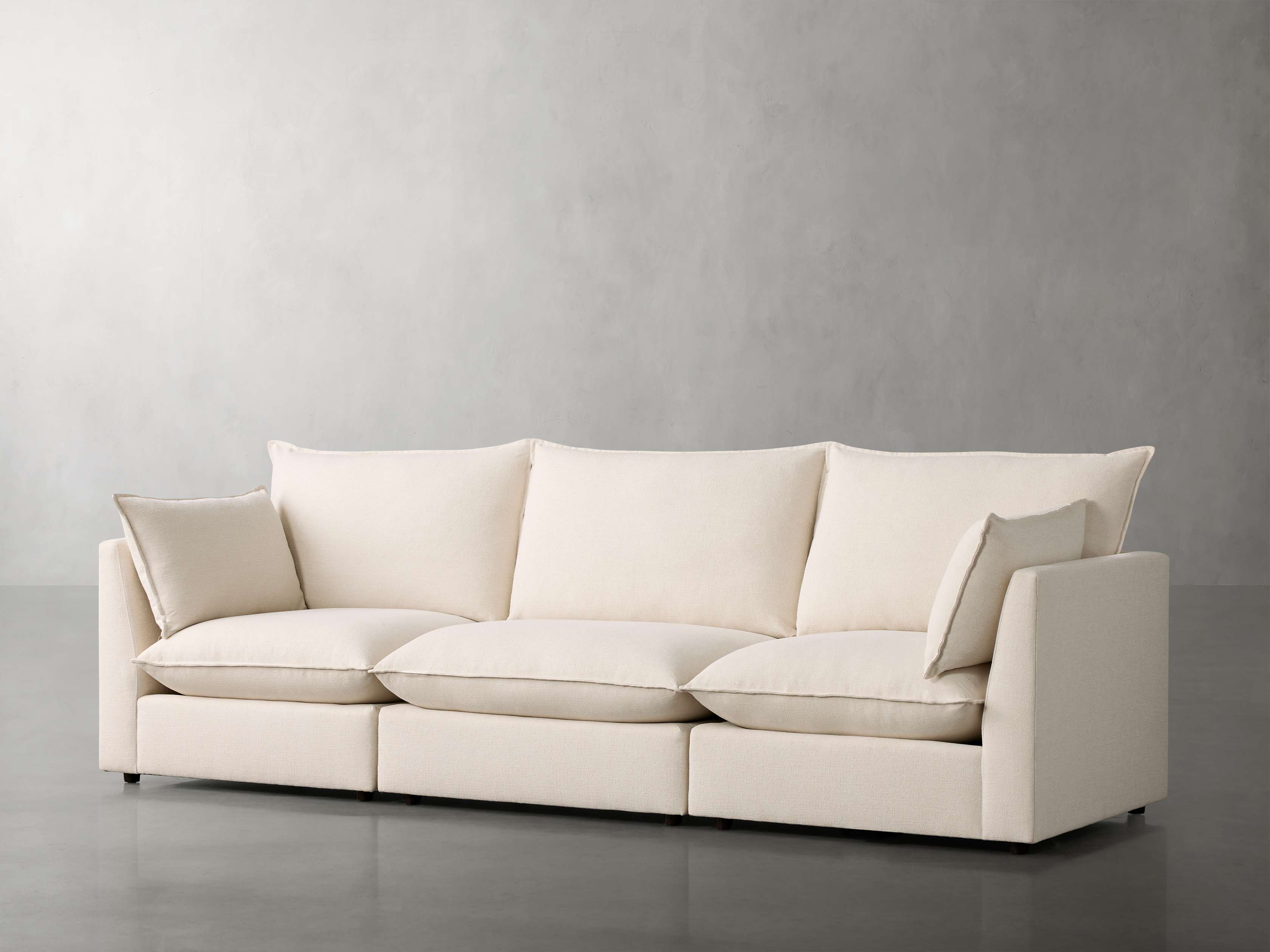 Owen Three Piece Modular Sofa Arhaus
