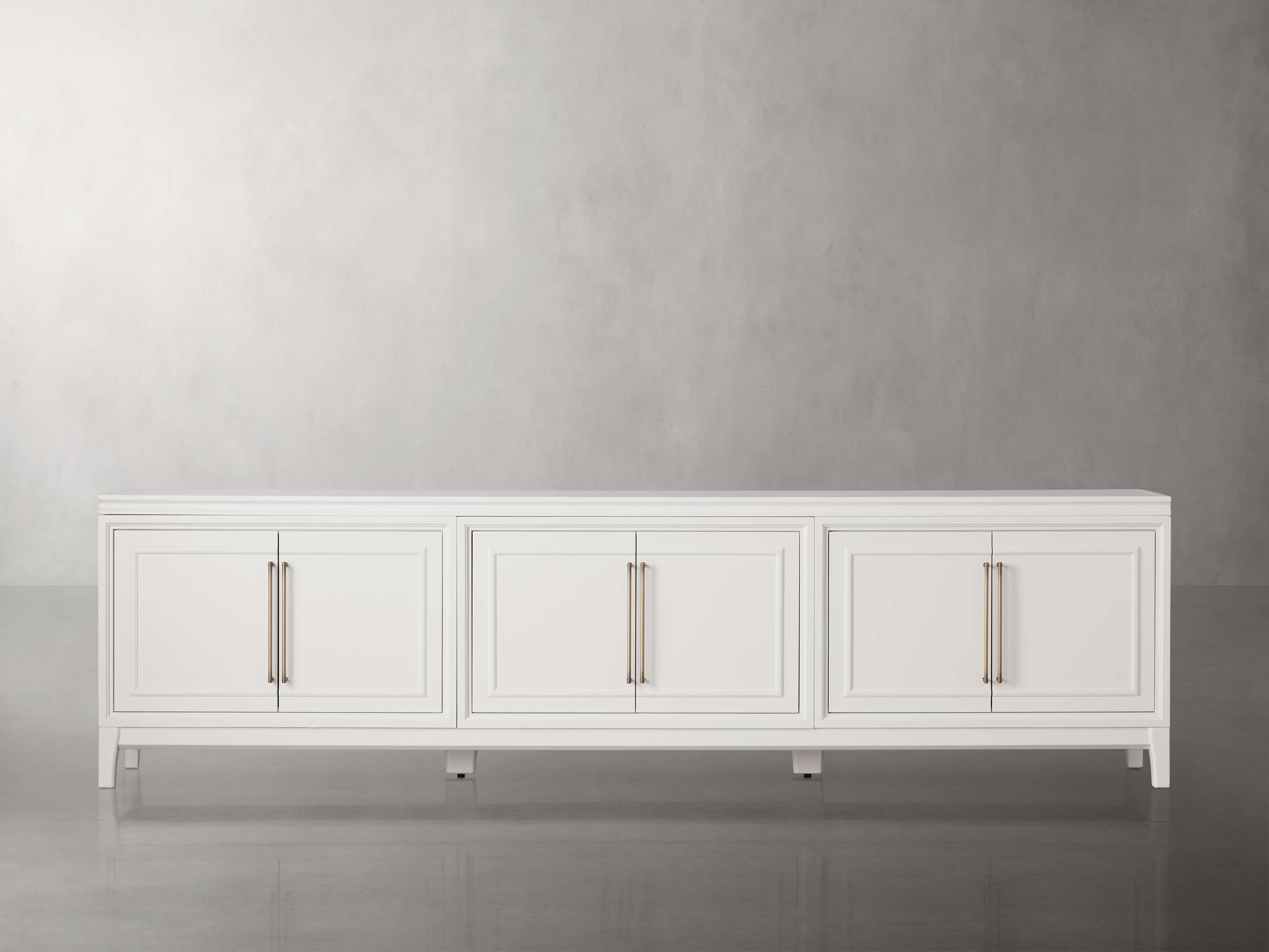 White media credenza store