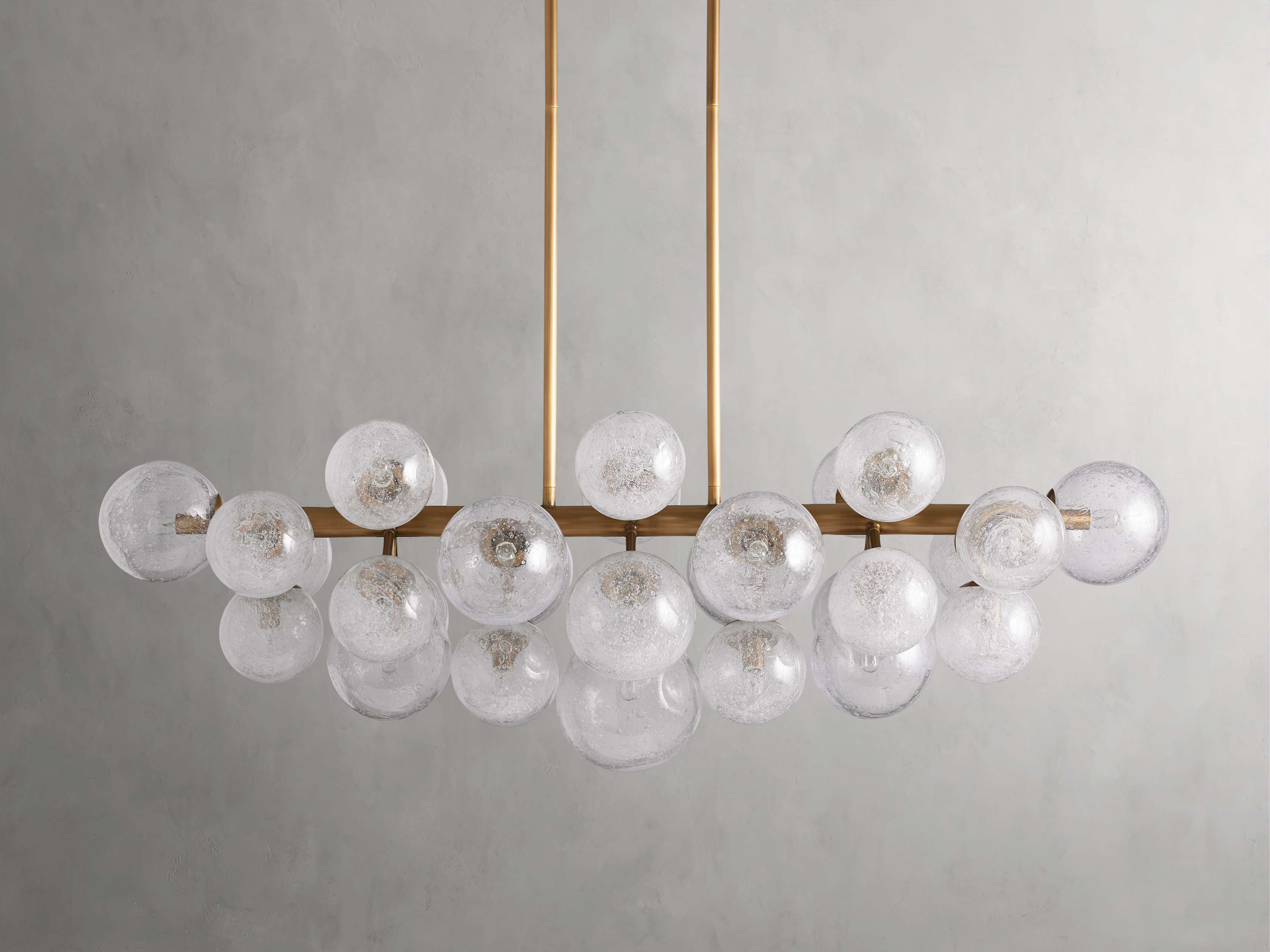 Arhaus Sphere Glass Chandelier Chandeliers & Chandelier Lighting