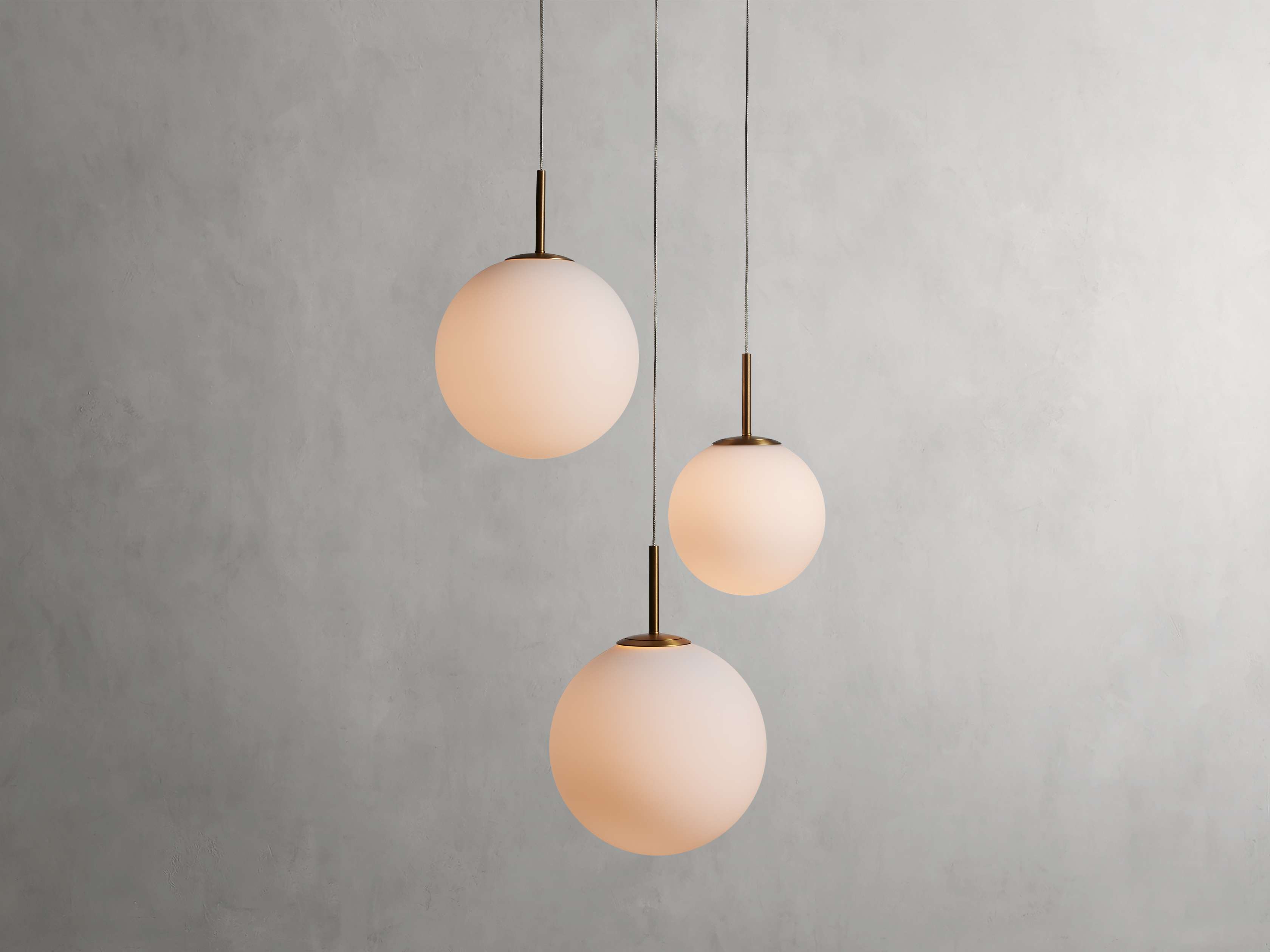 Arhaus Sphere Glass Chandelier Chandeliers & Chandelier Lighting