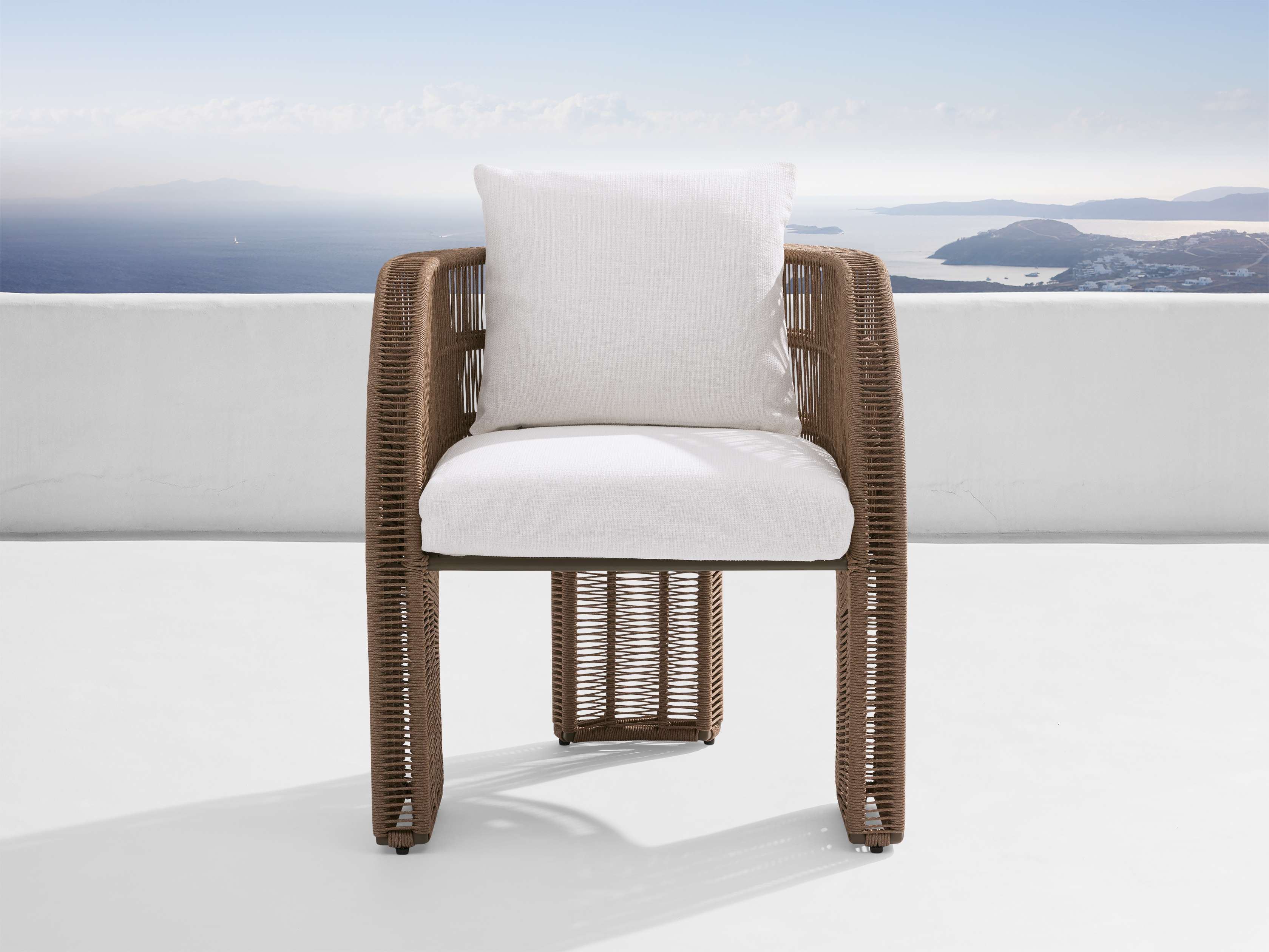 Ibiza Outdoor Dining Arm Chair Arhaus