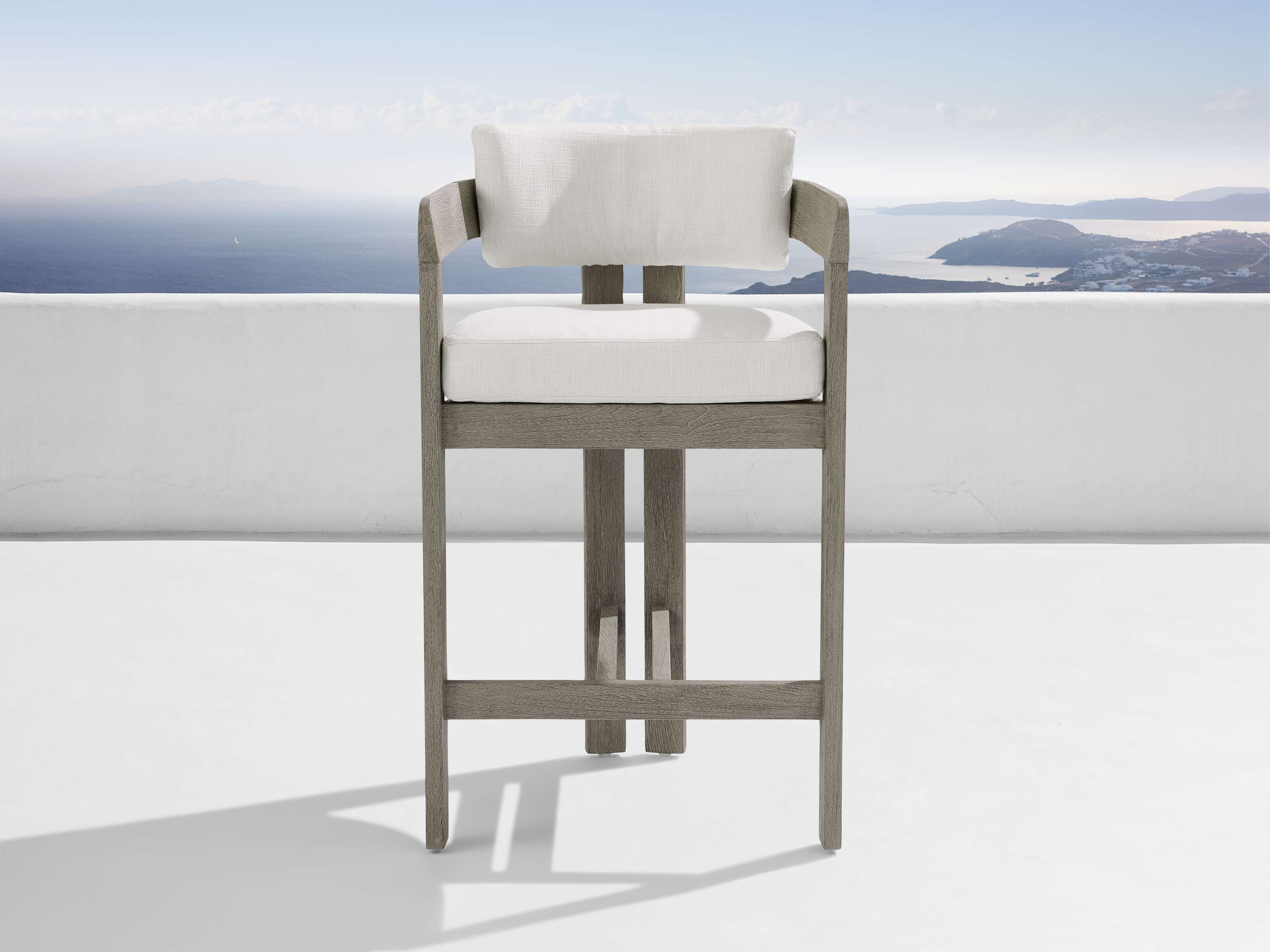 Milos Outdoor Counter Stool Arhaus