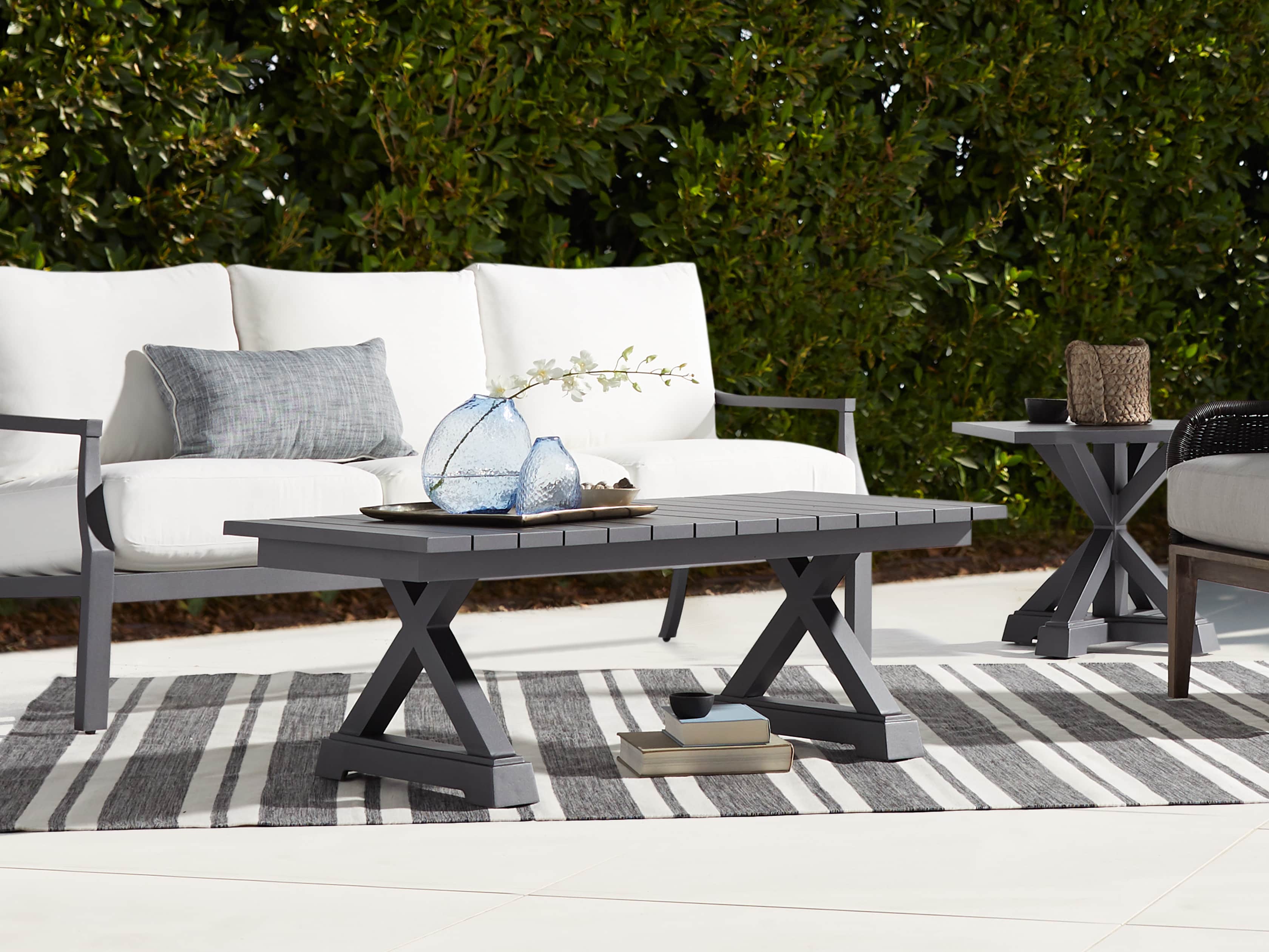 Montego Outdoor Aluminum Coffee Table Arhaus