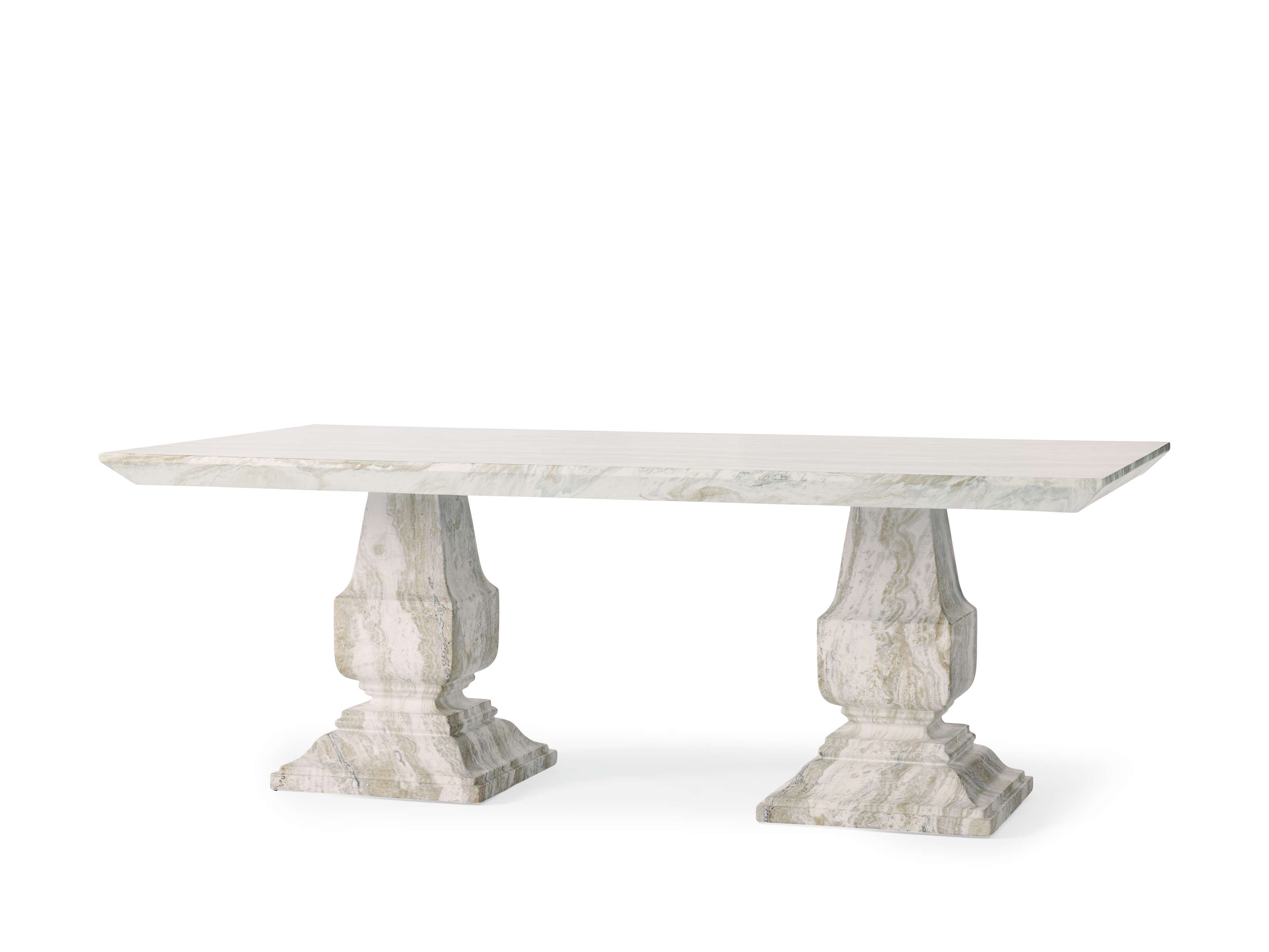 Arhaus white marble dining table store