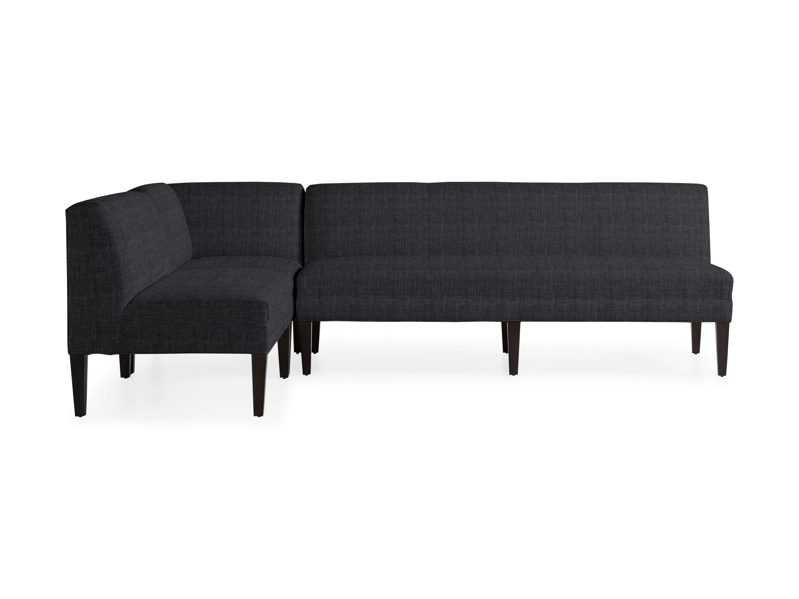 Eaton Non Tufted Settee without Pillows Arhaus