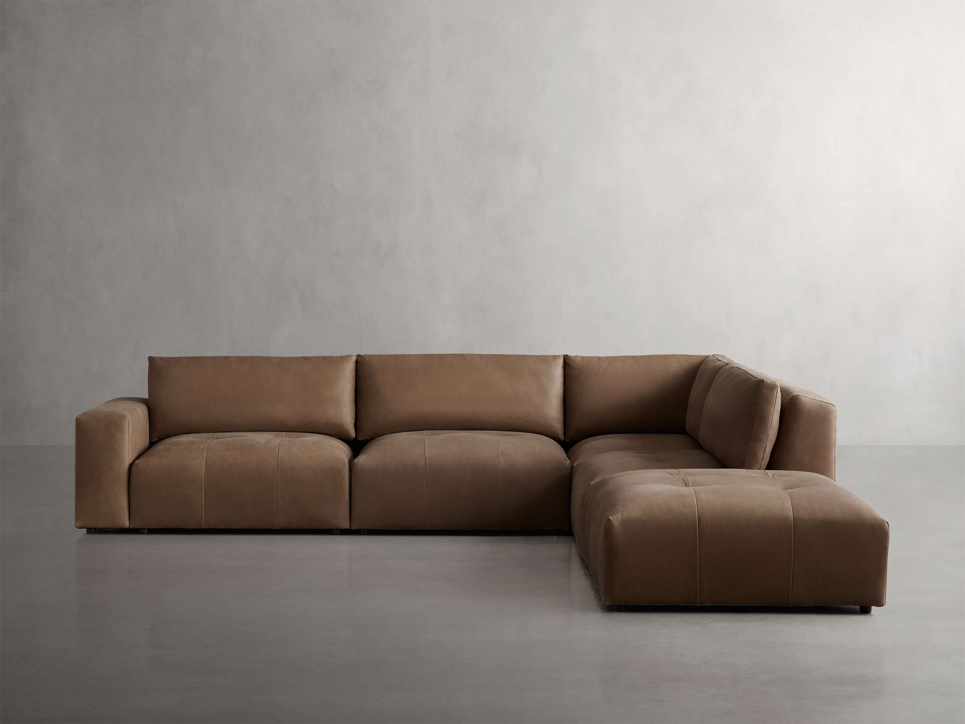 Arhaus sectional couch store